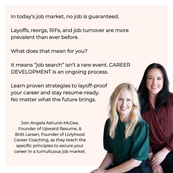 Layoff Proof Your Career - Upword Resume